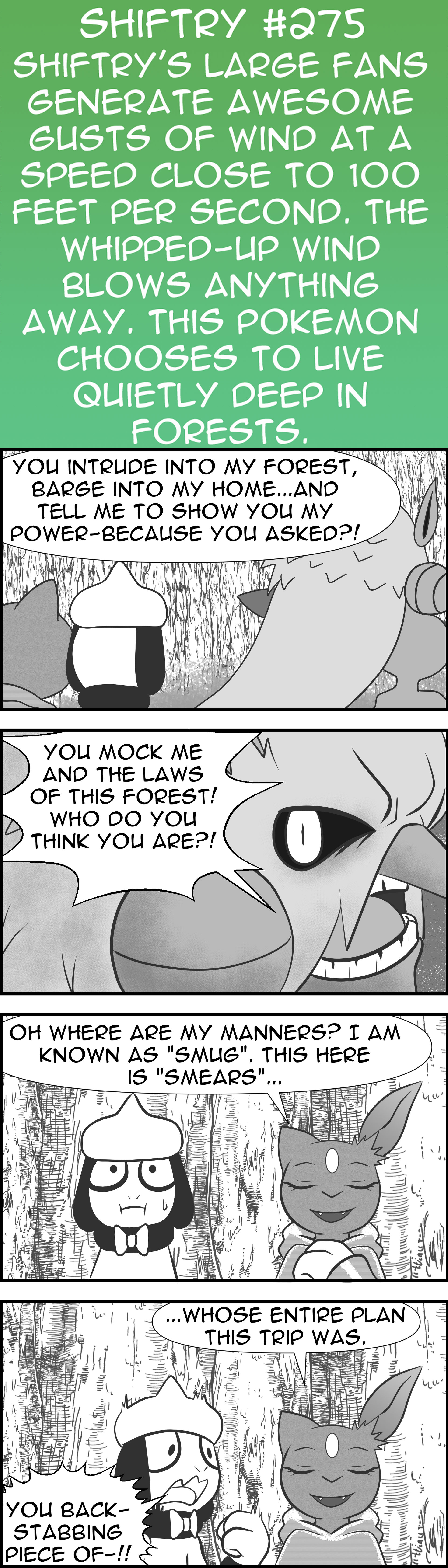 Smug Reports: Entry #275 Shiftry by SmugSneasel on DeviantArt Smug Reports: Entry #275 Shiftry by SmugSneasel on DeviantArt