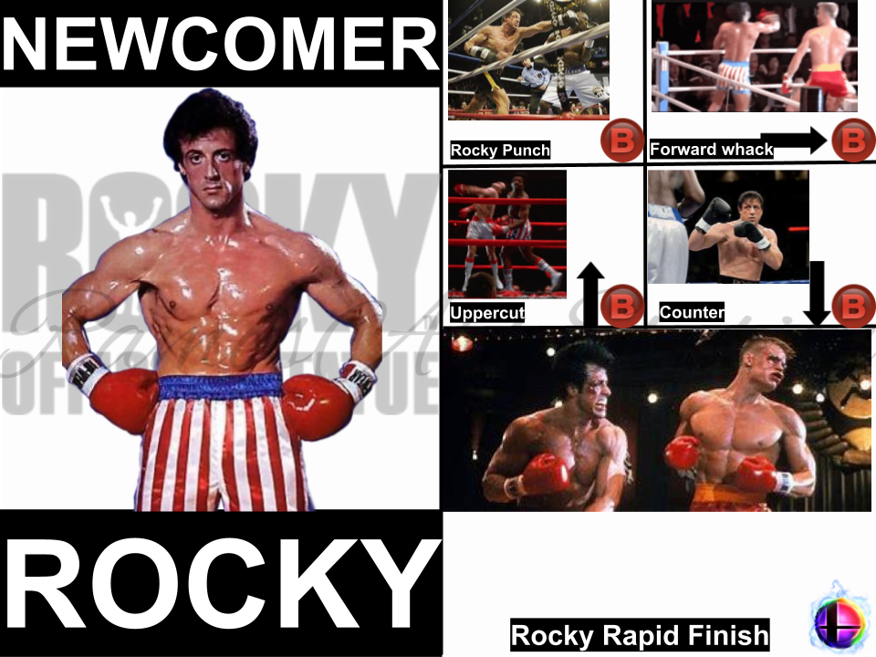 Rocky Smash Bros Moveset By Ramosartstation On Deviantart