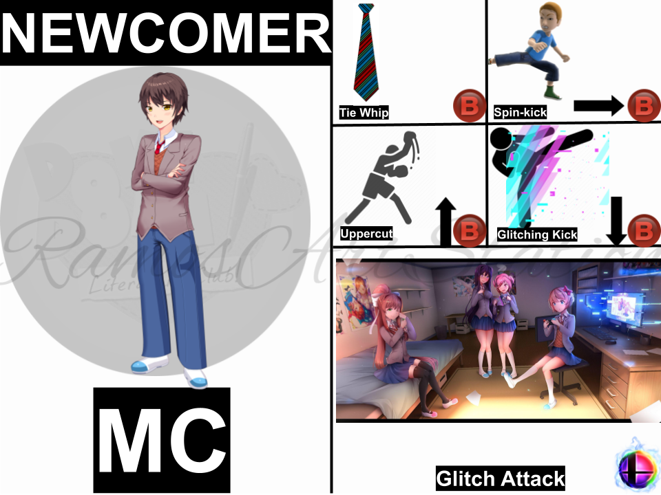Mc Smash Bros Moveset By Ramosartstation On Deviantart