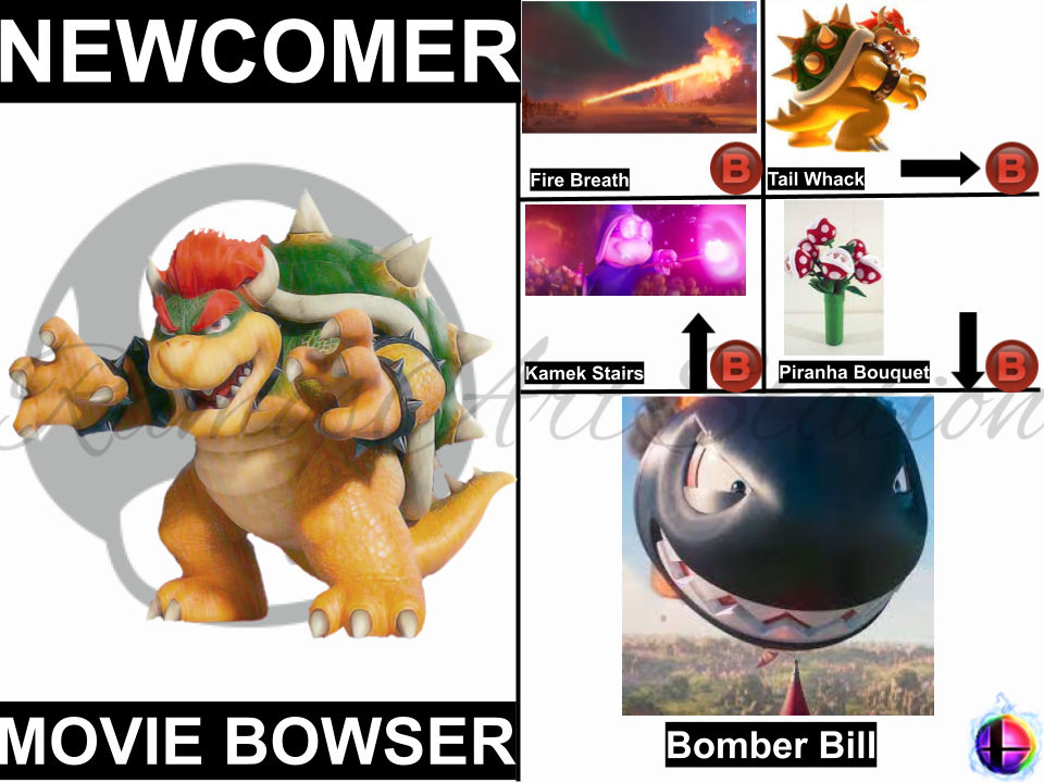 Movie Bowser Smash Bros Moveset By Ramosartstation On Deviantart