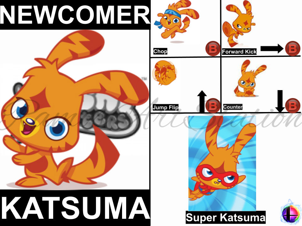 Katsuma Smash Bros Moveset By Ramosartstation On Deviantart