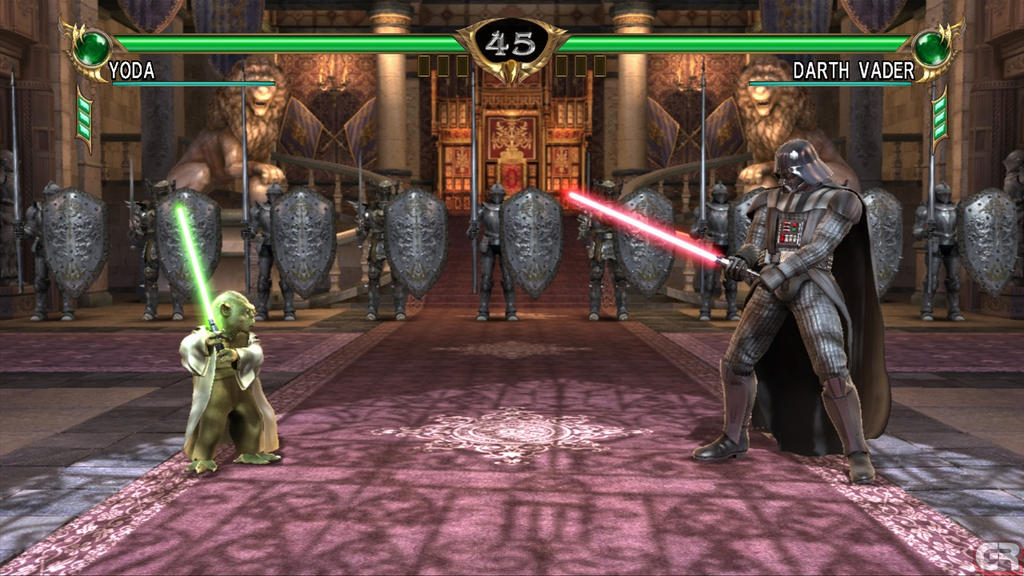 Yoda Vs Darth Vader in Soul Calibur IV by KyleKatarn1980 on DeviantArt Yoda Vs Darth Vader in Soul Calibur IV by KyleKatarn1980 on DeviantArt