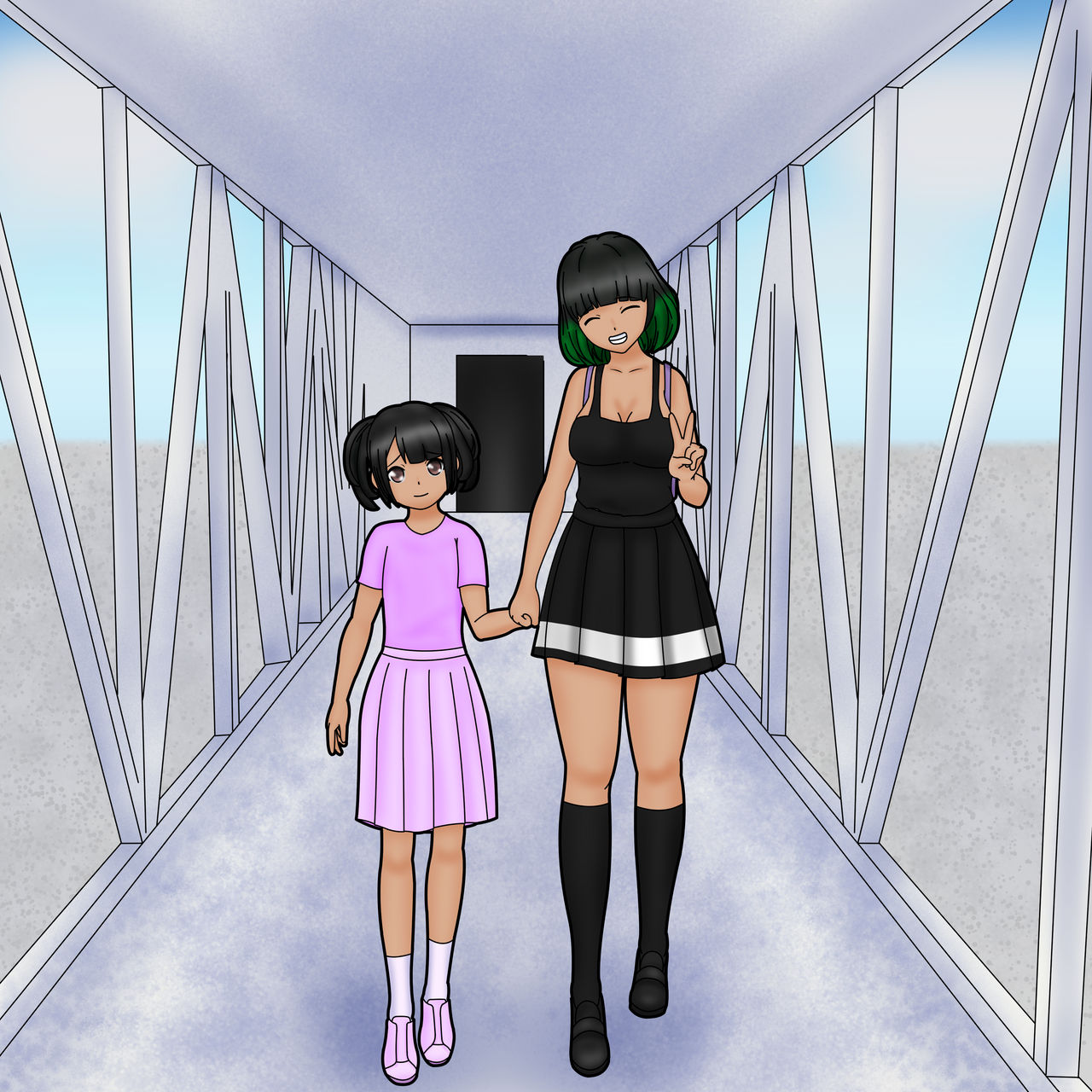 We Are Back Rina Senpai Say Hi Yuu By Weirdrina On Deviantart