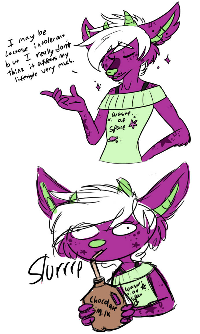 Lactose Intolerance by AlaskanAlpaca on DeviantArt Lactose Intolerance by AlaskanAlpaca on DeviantArt