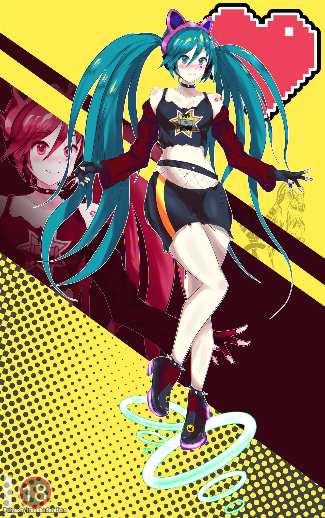 Metal Miku By Shadefalcon On Deviantart