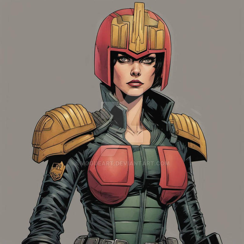 Cassandra Anderson Judge Dredd By Vogueart On Deviantart