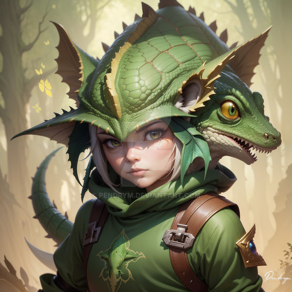 Crazy Lizard Hat By Pendrym On Deviantart
