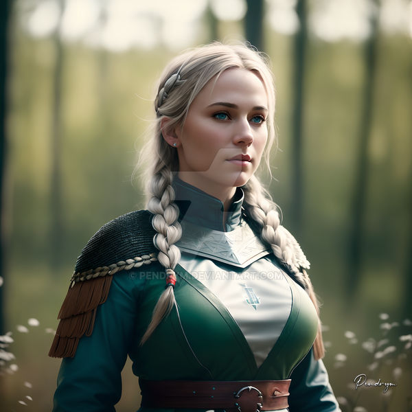 Shield Maiden By Pendrym On Deviantart