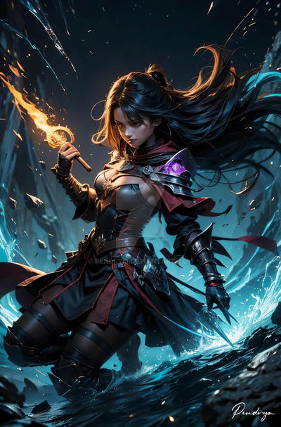 Oreena Arcane Mistress By Pendrym On Deviantart