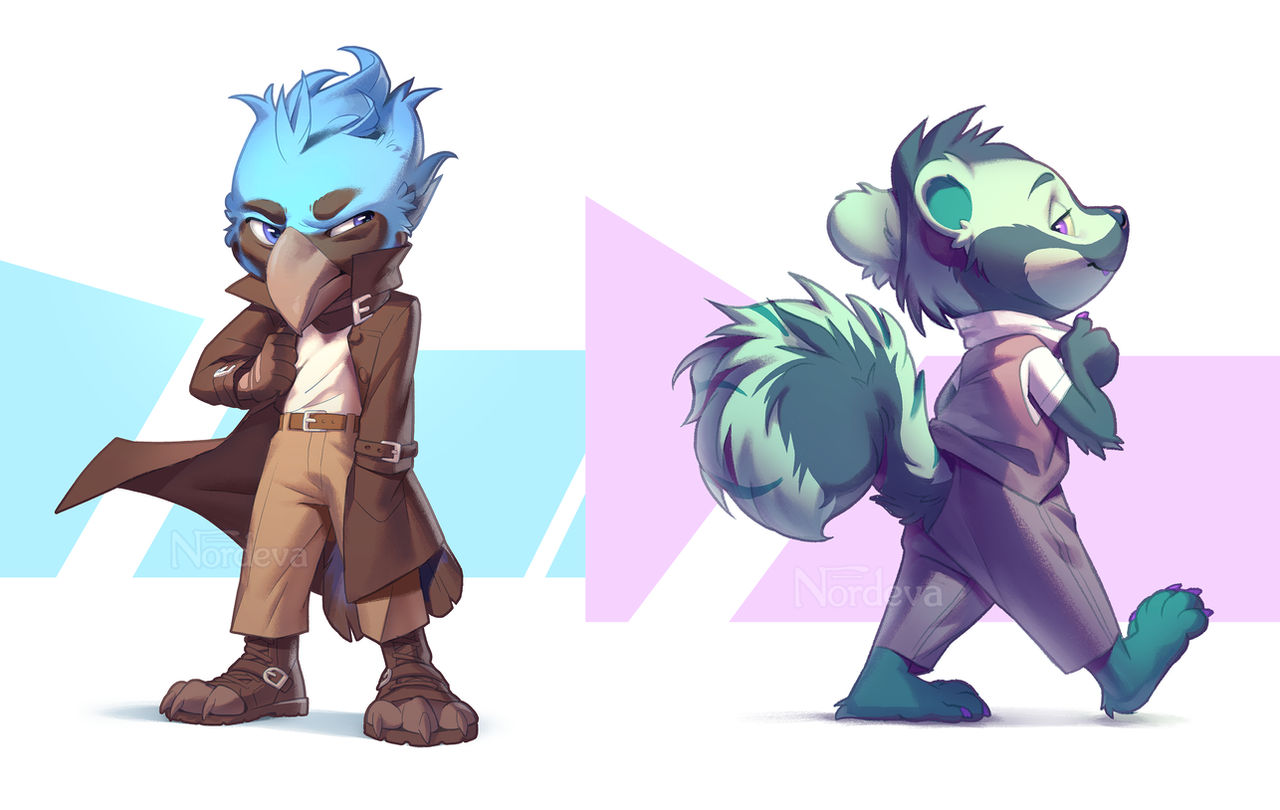 Chibi Metta And Arlue By Nordeva On Deviantart