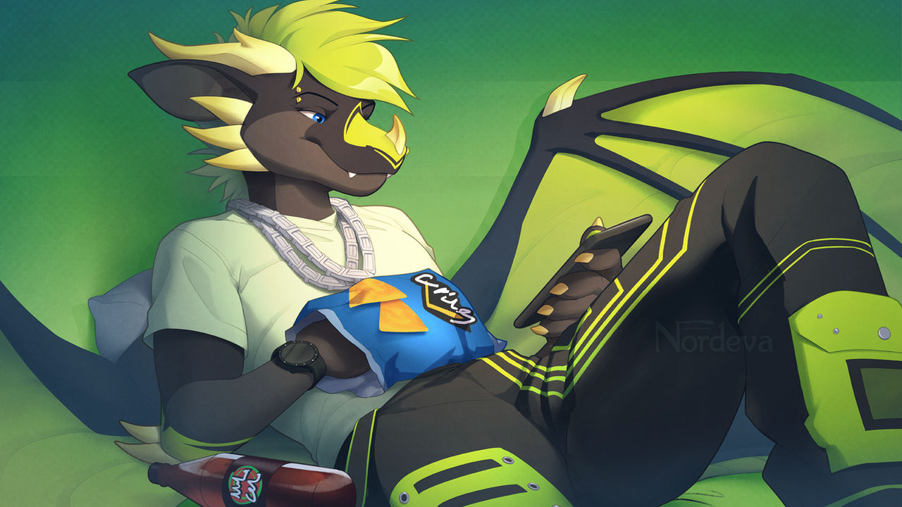 Chillin Dragon By Nordeva On Deviantart