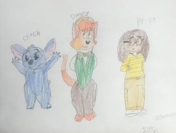 Three Random Characters I Like By Artygrl On Deviantart