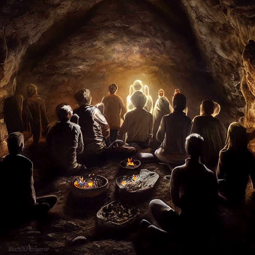 Plato's Cave by BlackSunEmperor on DeviantArt Plato's Cave by BlackSunEmperor on DeviantArt