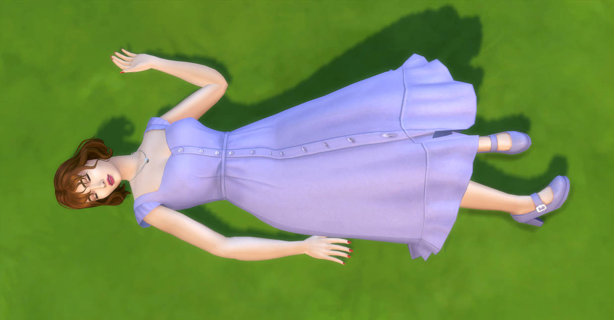Tonna Defeated In Her Purple Button Dress By Longdressobsessed On