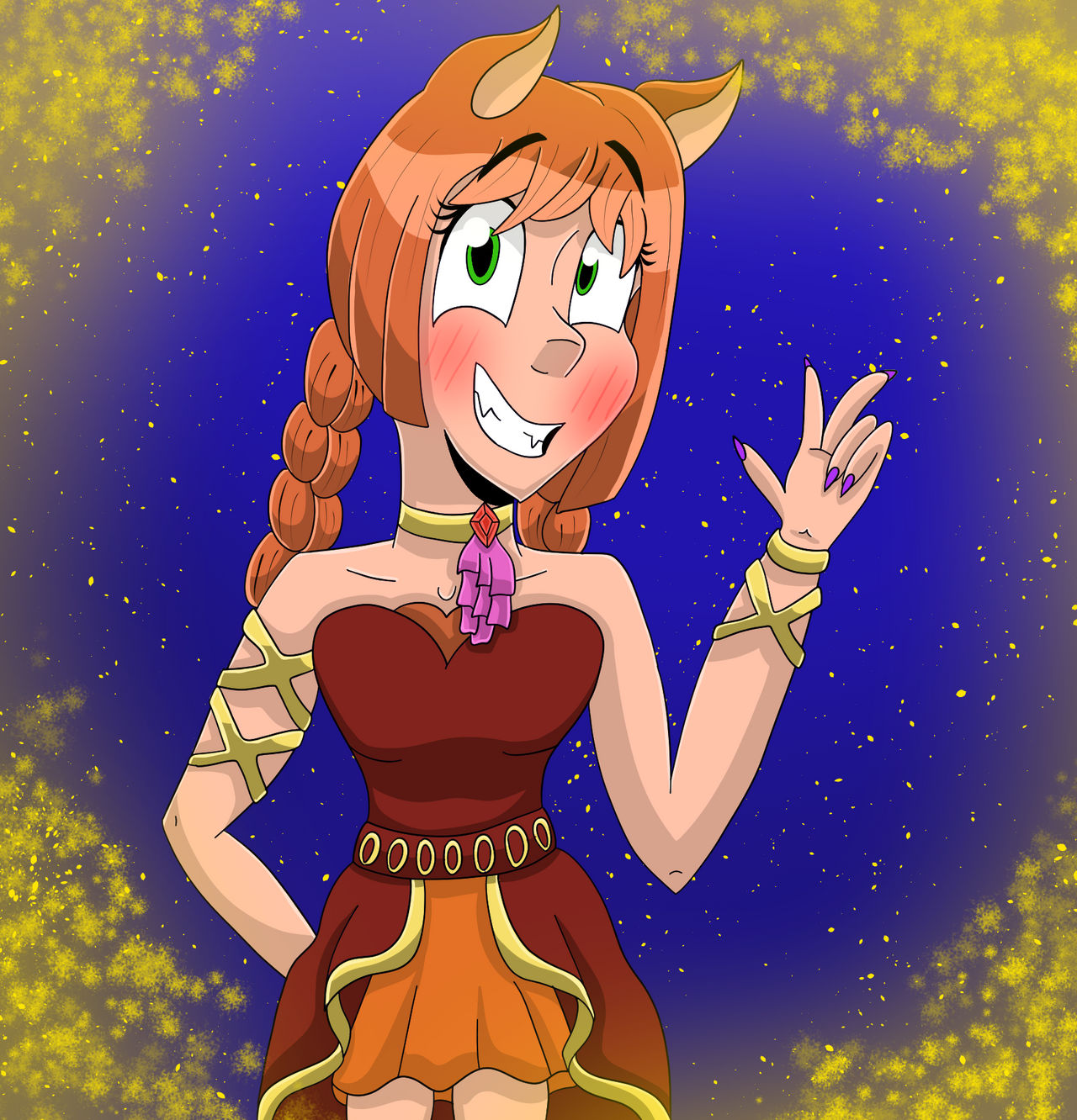 Cute Fox Girl Request By Nora Seeker On Deviantart