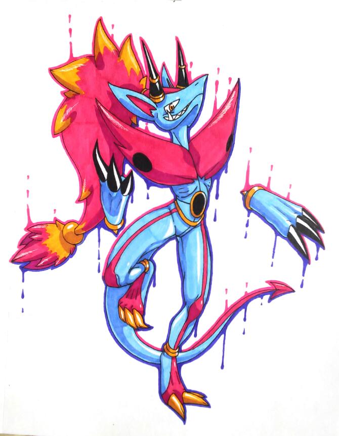 Zoroark Hoopa Unbound By 32rabbitteeth On Deviantart