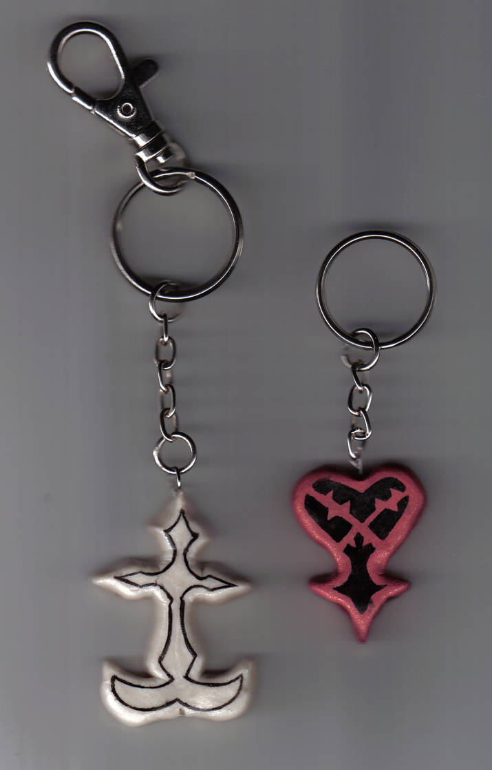 Heartless and Nobody Keychains by GuardianYashu on DeviantArt
