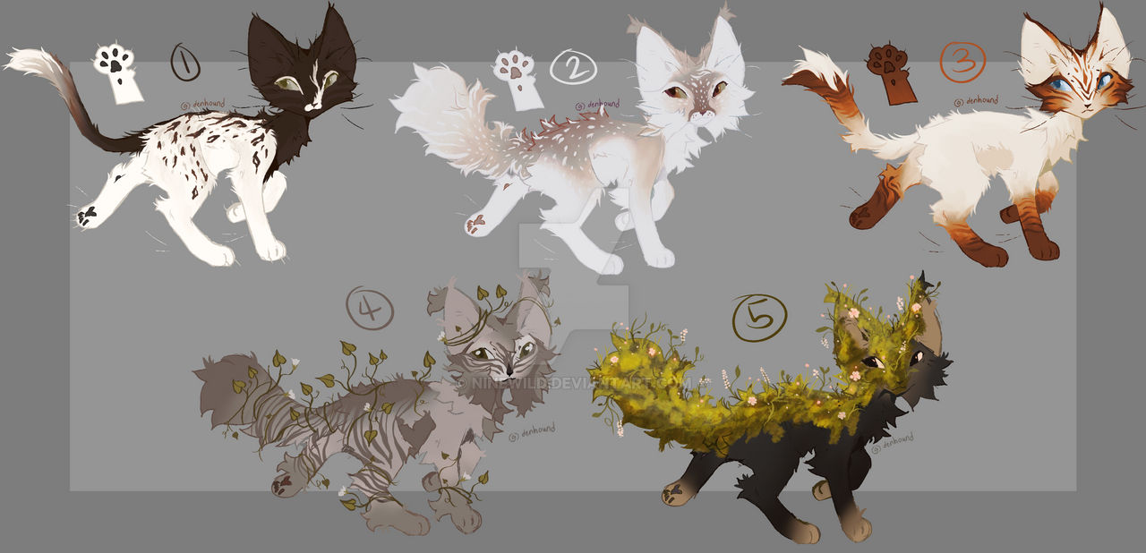 more collab cats - closed by ninewild on DeviantArt more collab cats - closed by ninewild on DeviantArt