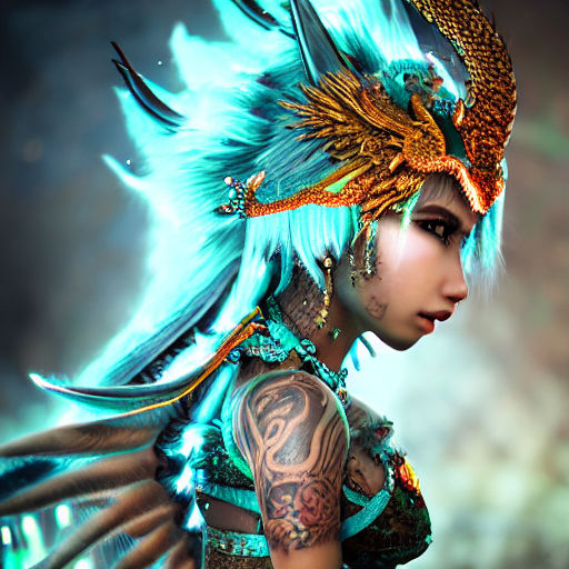 Dragon Tribal Princess 372 By Mgmirkin On Deviantart