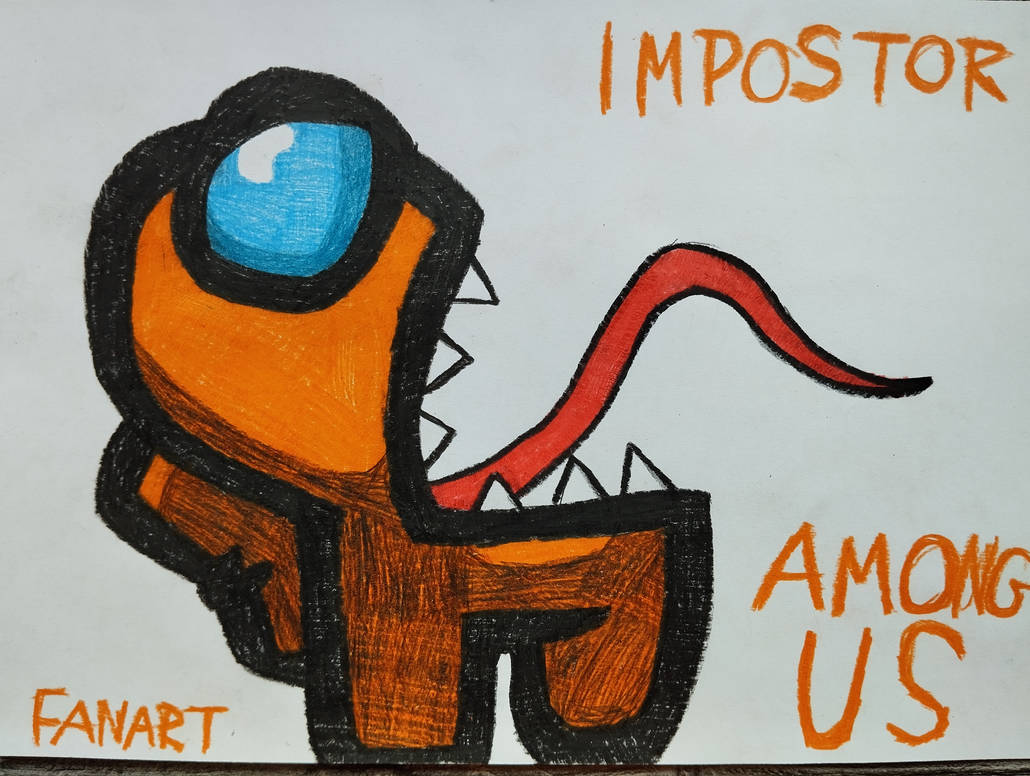 Among Us Impostor Fanart 2 By Djmarrin02 On Deviantart