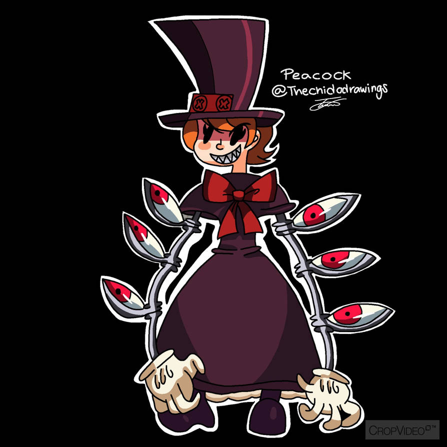 Peacock Skullgirls By Thechidodrawings On Deviantart