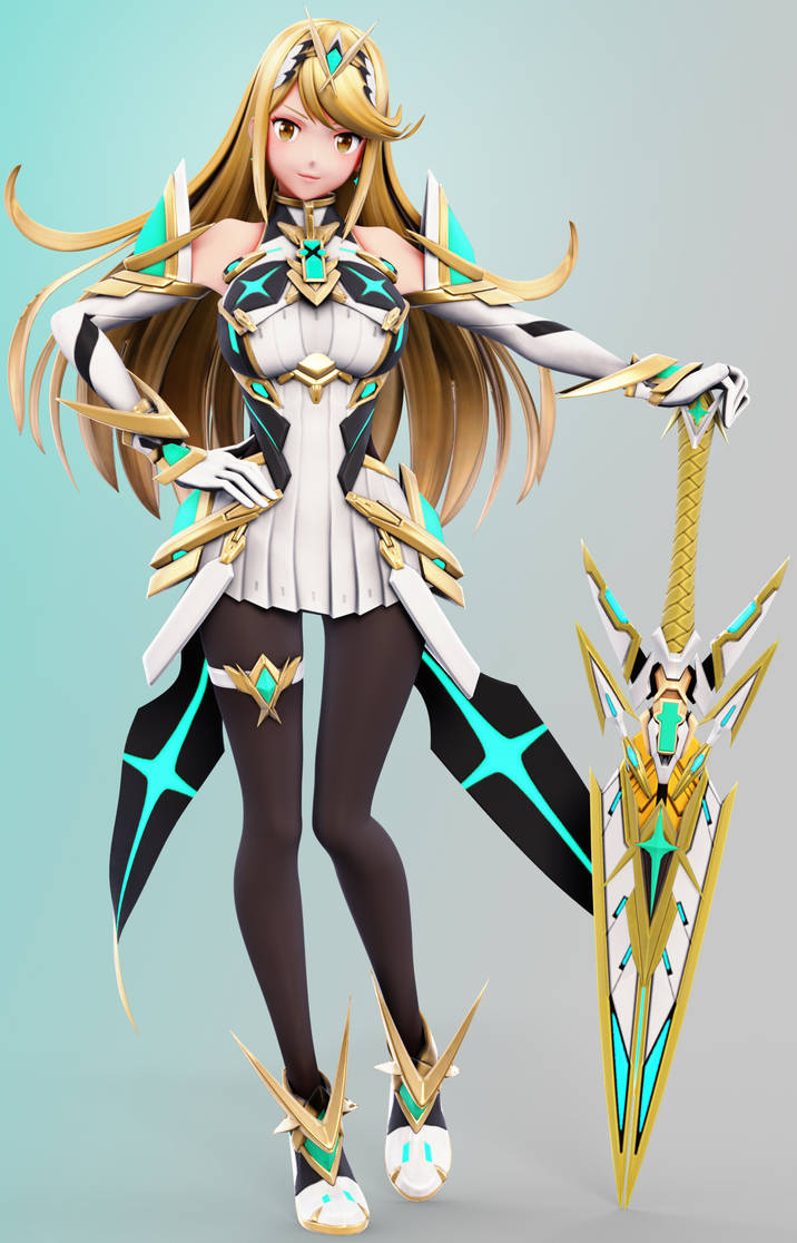 Mythra Render - XB Chronicles 2 Pose Recreation by VirtualBeef on ... Mythra Render - XB Chronicles 2 Pose Recreation by VirtualBeef on ...