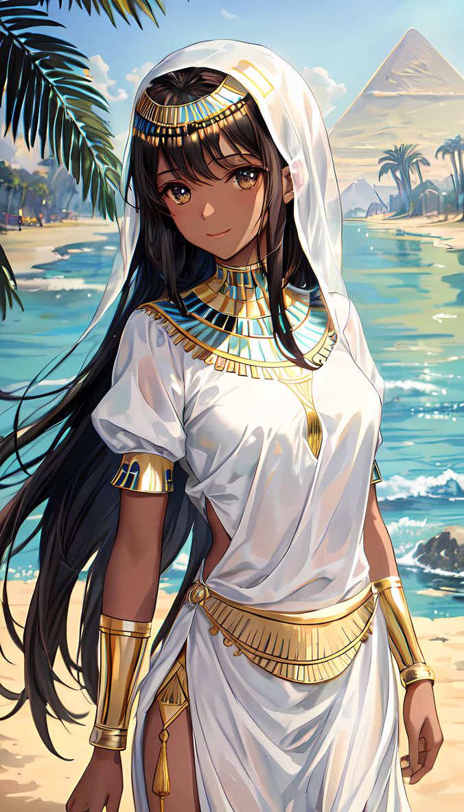 Ancient Egypt Girl By Letototart On Deviantart