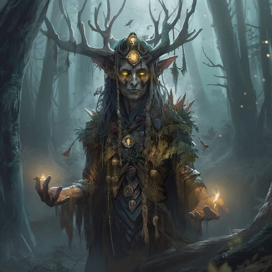 Corrupted Shaman by etherworld on DeviantArt Corrupted Shaman by etherworld on DeviantArt