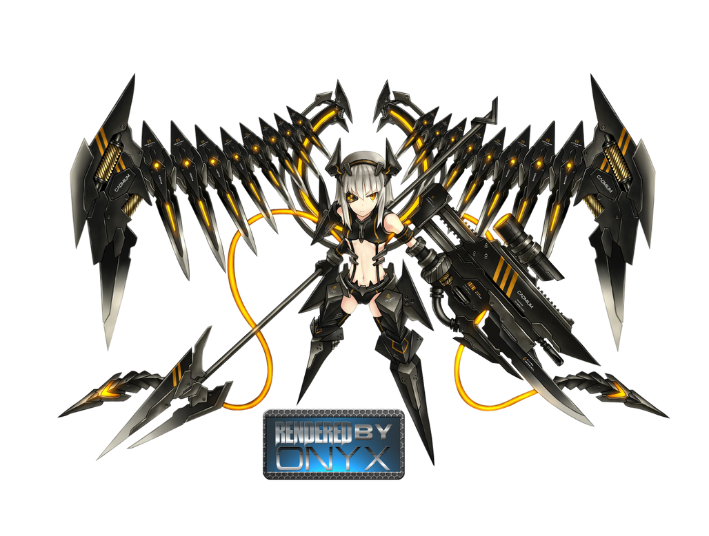 Yande Girl Sci Fi Robot By Onyx069 On Deviantart