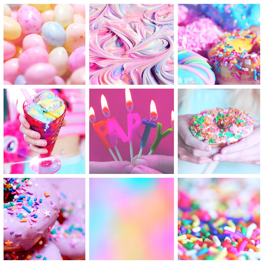 Party Candy Moodboard 6 By Pastelresources On Deviantart