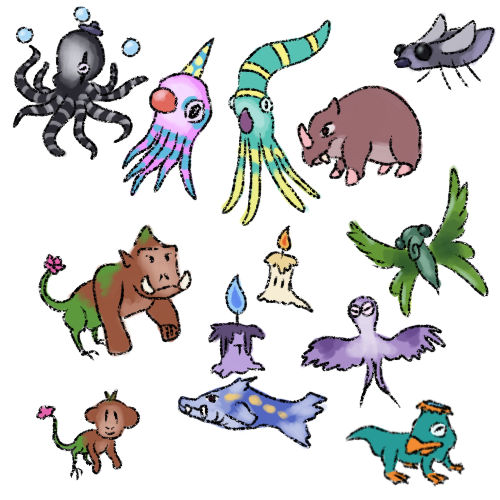 Funky Lil Guys By Johnology On Deviantart