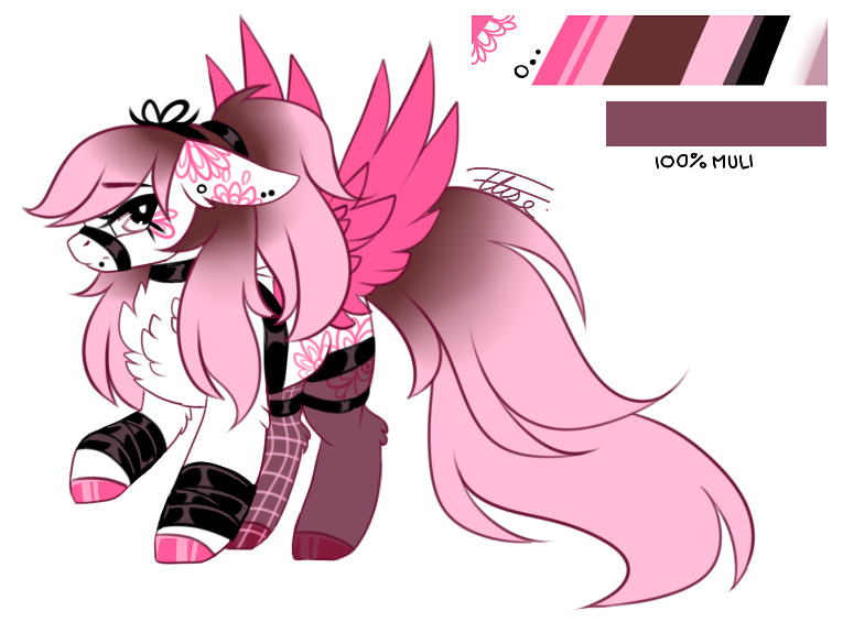 Mystery Goth Adoption 110 Auction Closed By Inspiredpixels On Deviantart