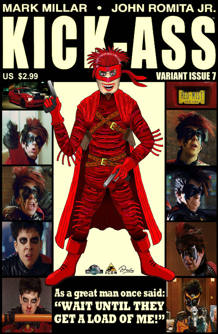 Kick Ass Comic Issue 7 Red Mist Variant By Davoe On Deviantart