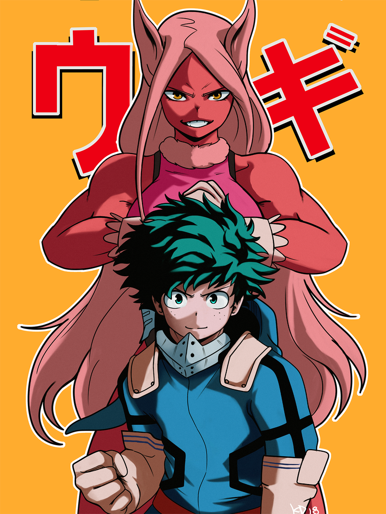 Bunny Squad Miruko And Deku By Kingdukeee On Deviantart