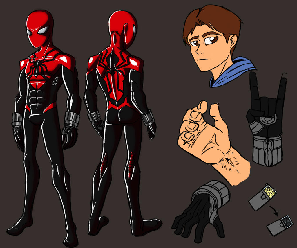 The Unusual Spider Man Suit By IHComicsHQ On DeviantArt the-unusual-spider-man-suit-by-ihcomicshq-on-deviantart