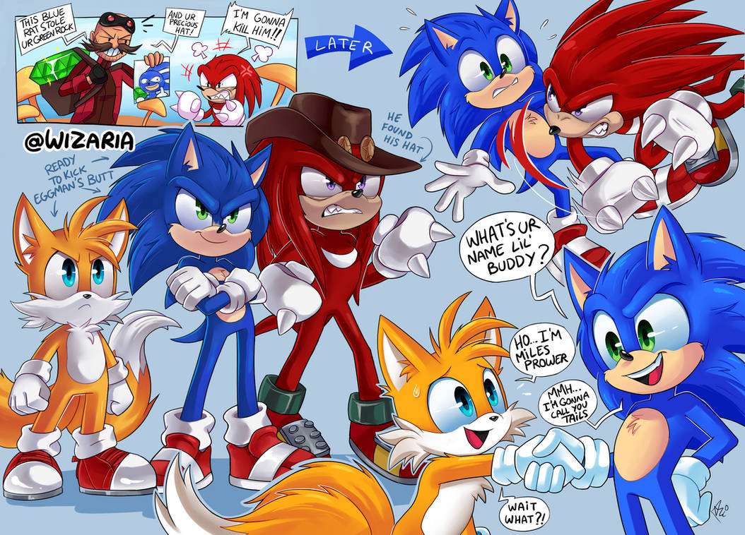 Sonic 2 And Knuckles By Wizaria On Deviantart