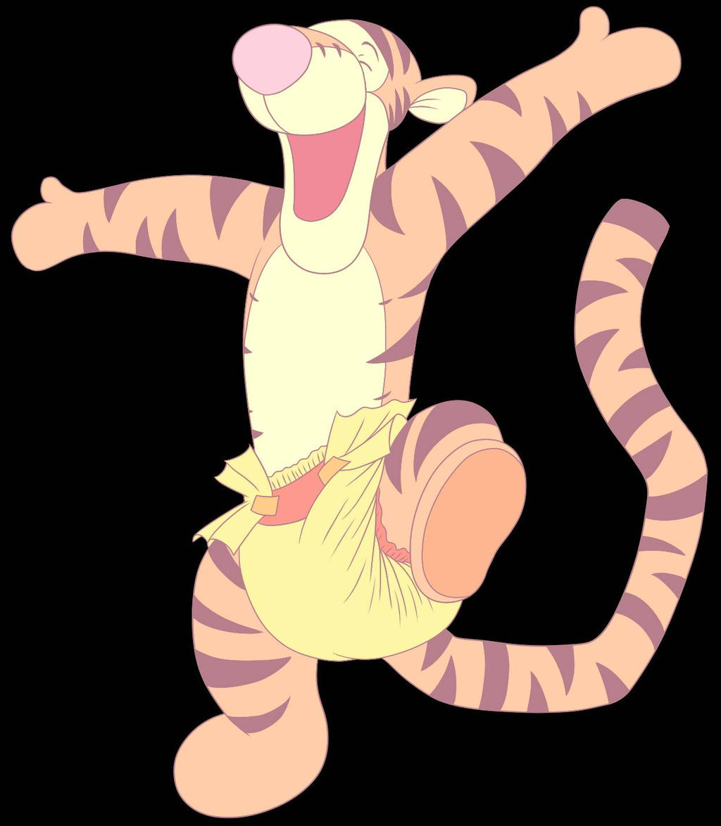 Tigger In Dippers By Mrskylar 1995 On Deviantart