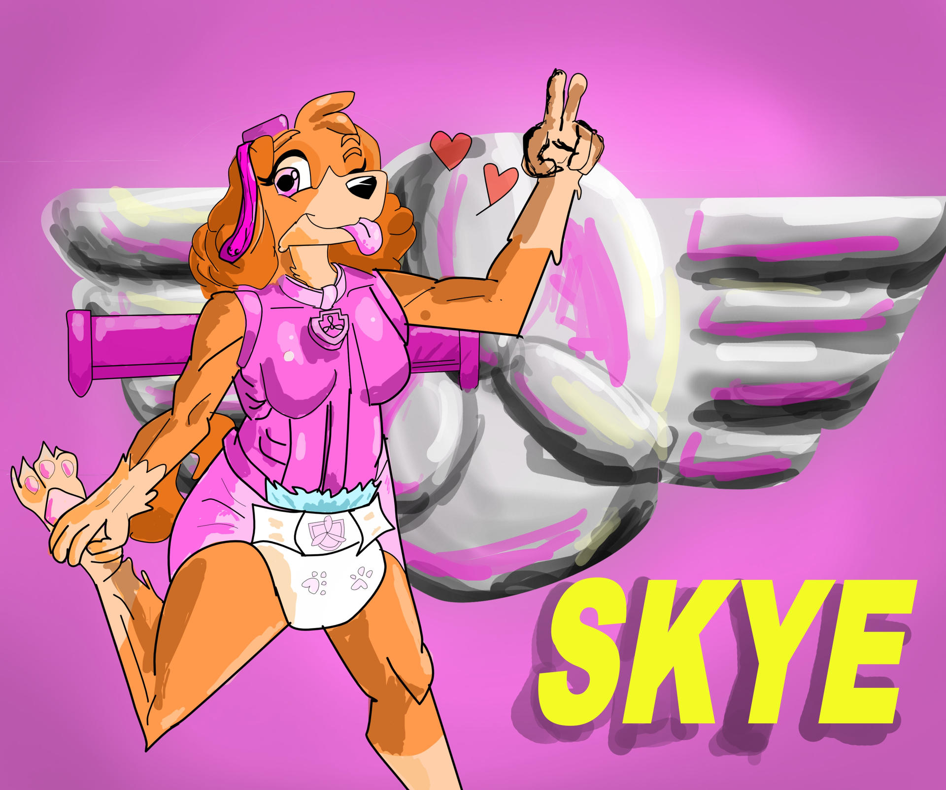 Cute Pink Skye By Mrskylar 1995 On Deviantart