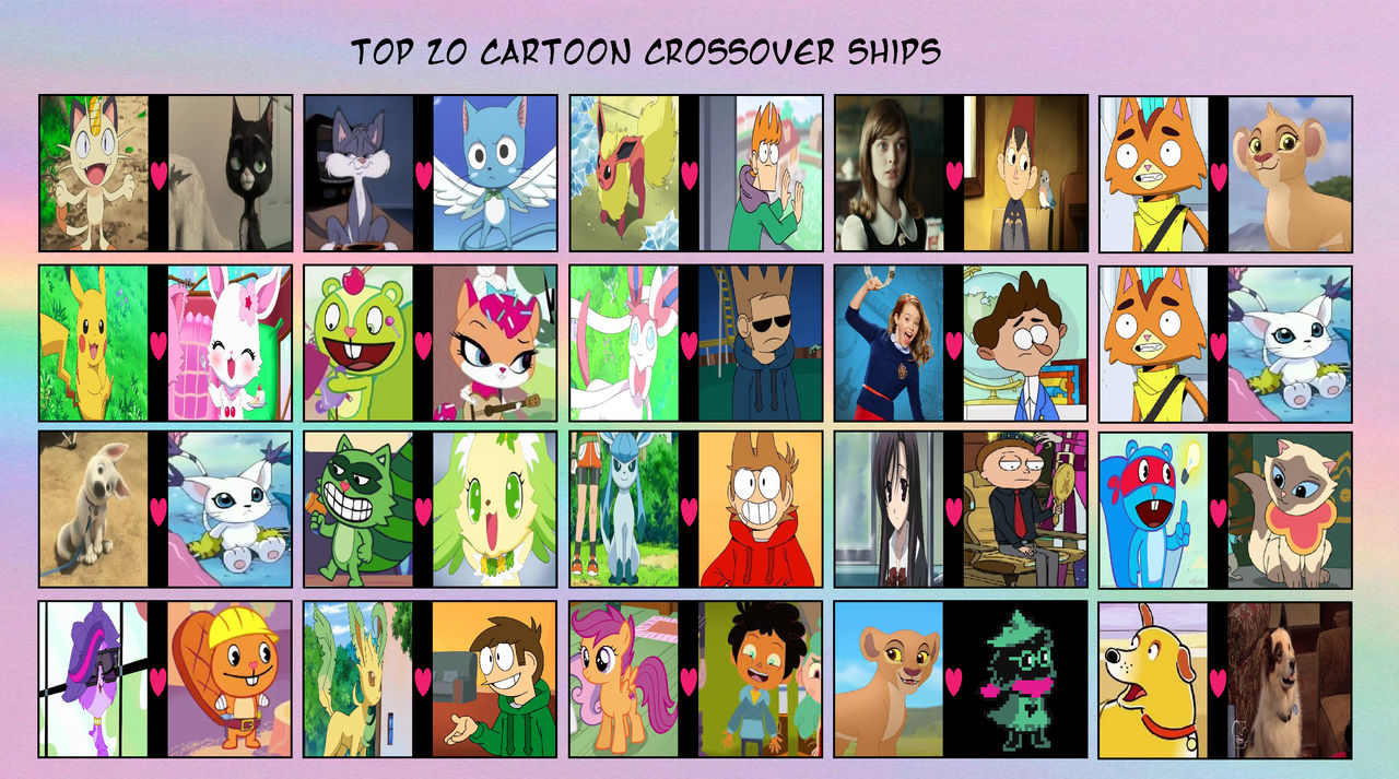 My Top 20 Cartoon Crossover Ships by lopez765 on DeviantArt My Top 20 Cartoon Crossover Ships by lopez765 on DeviantArt