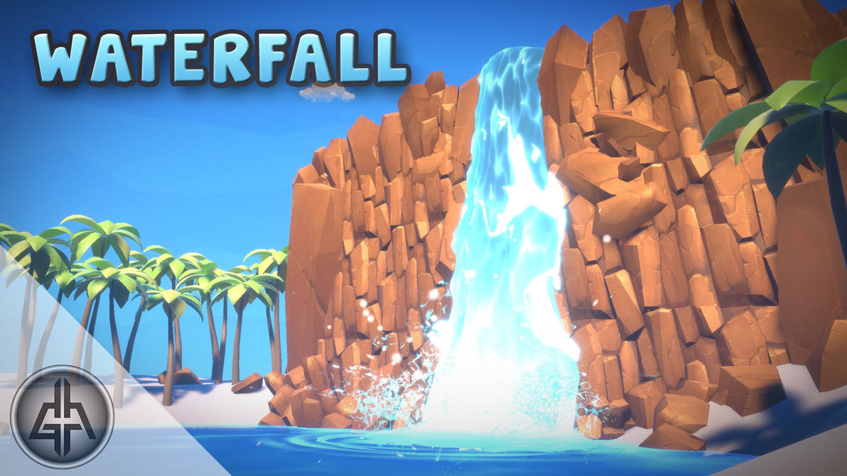 Unity Shader Graph Waterfall Effect By Gabrielaguiarprod On Deviantart