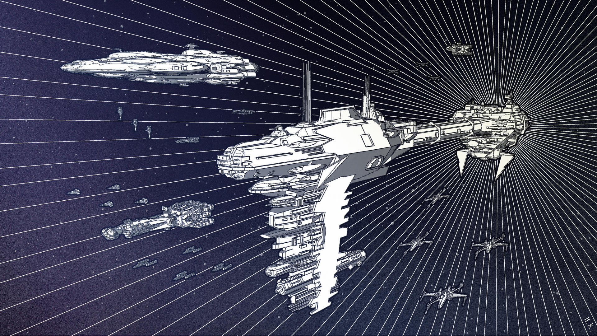 Rebel Alliance Fleet By Theno7er On Deviantart
