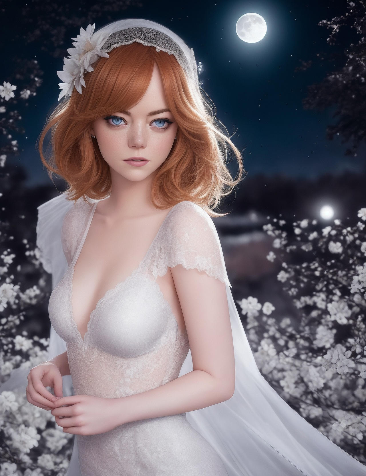 Default masterpiece Emma Stone white lace night ti by tollan86 on ... Default masterpiece Emma Stone white lace night ti by tollan86 on ...