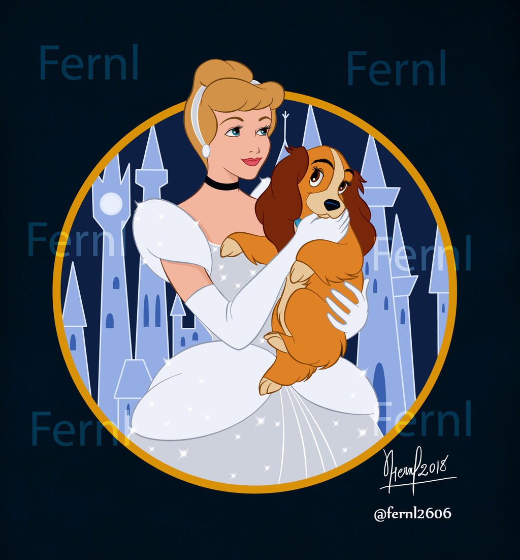 Cinderella And Lady By Fernl On Deviantart