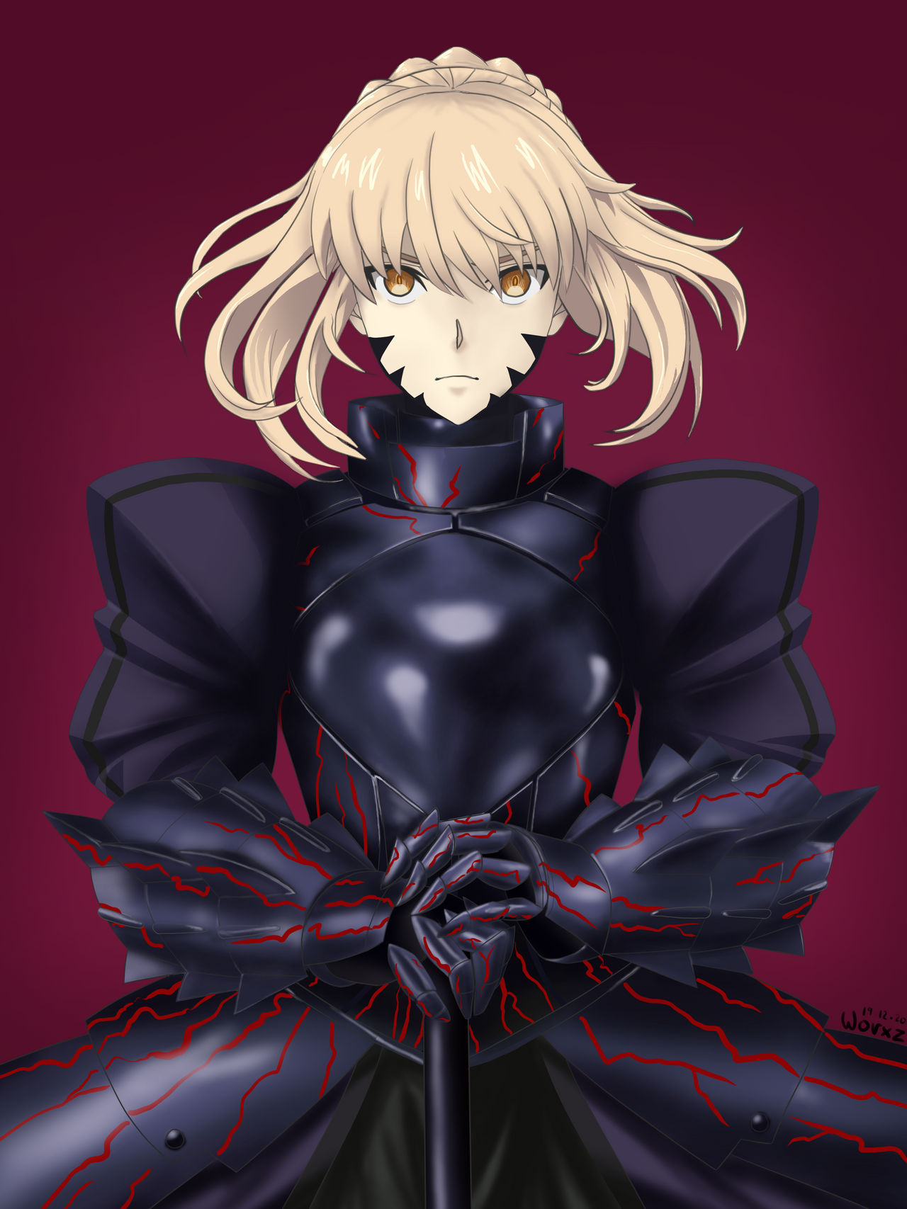 Saber Alter Fanart by Worxz on DeviantArt Saber Alter Fanart by Worxz on DeviantArt