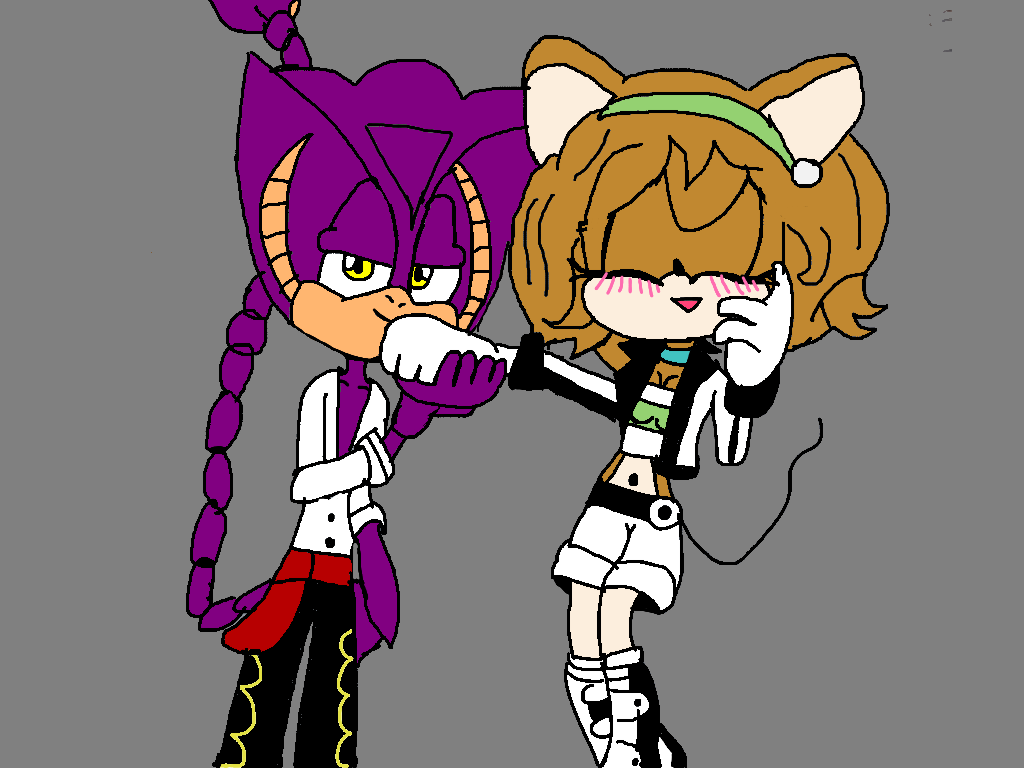 The Passion And The Flustered Sonic Oc By Da Launtic5150 On Deviantart