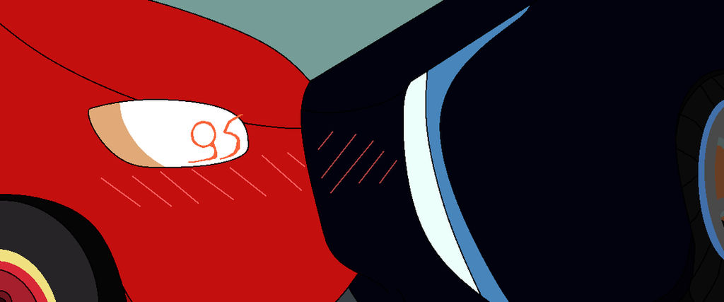 Jackson Storm X Lightning Mcqueen2 By Sonadbroken On Deviantart
