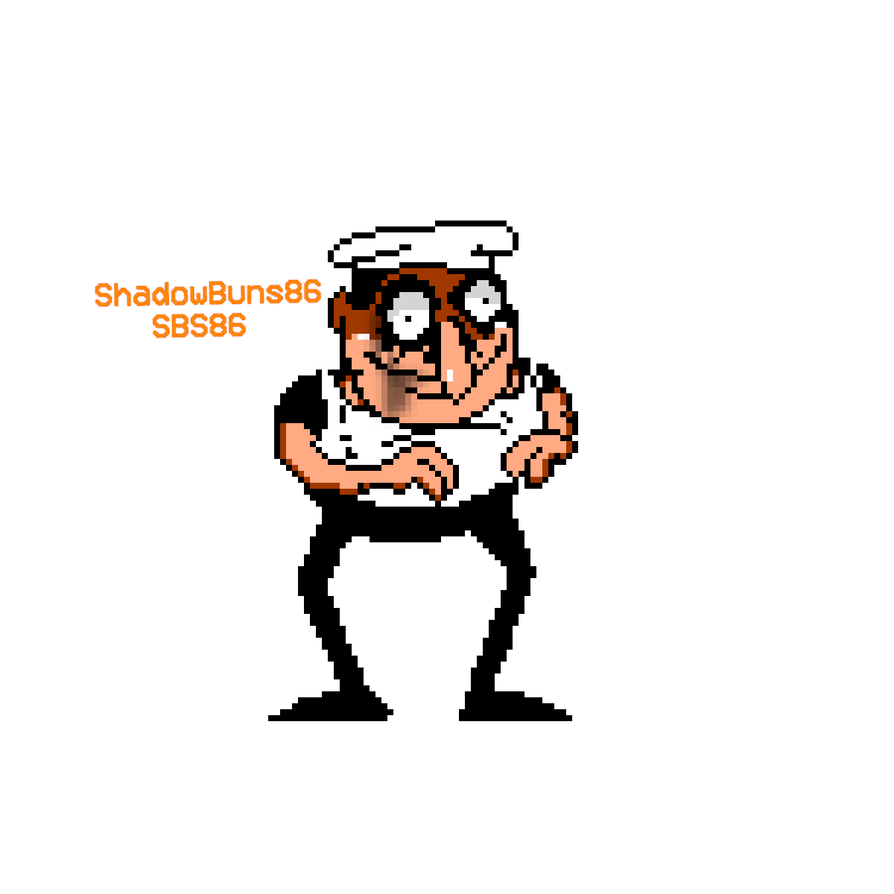 Edited Spritestylized Fake Peppino By Shadowbuns86 On Deviantart