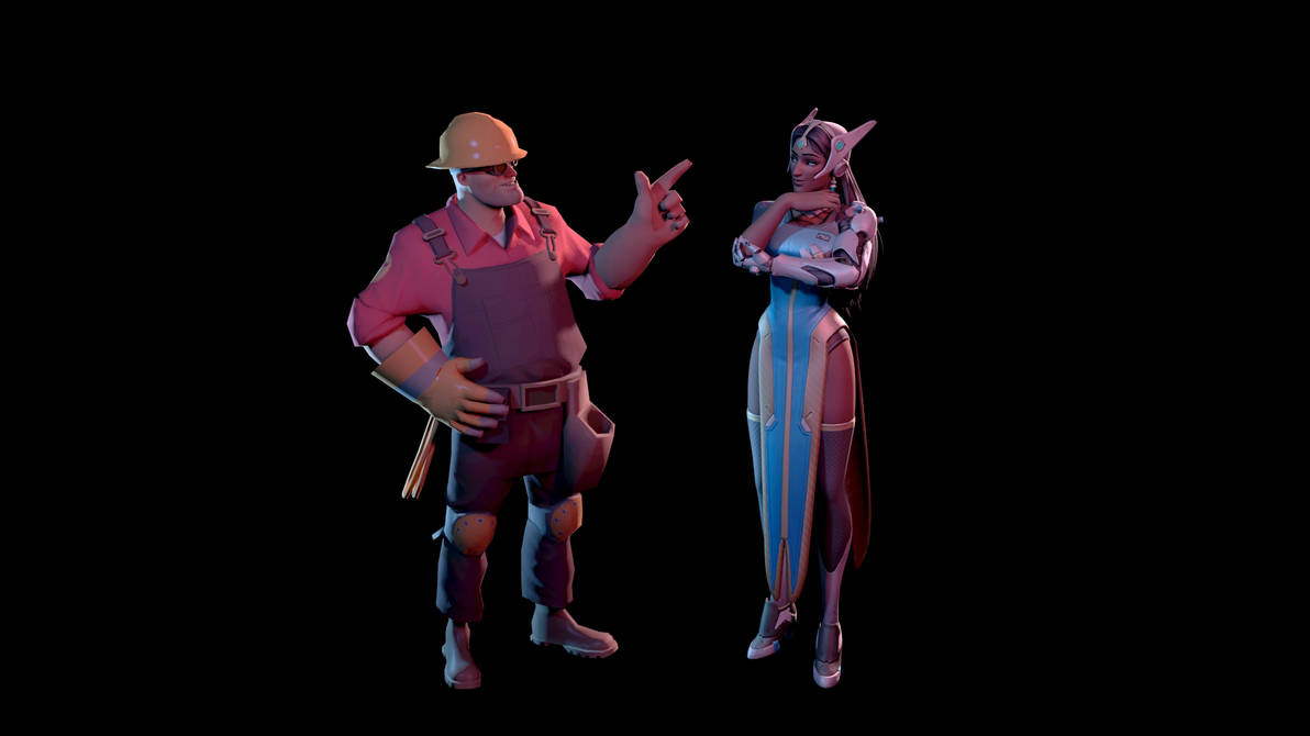 Engineer x Symmetra || SFM by MerdicPhardier on DeviantArt Engineer x Symmetra || SFM by MerdicPhardier on DeviantArt