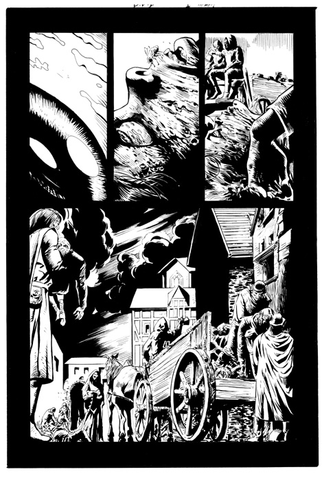 THE BLACK DEATH Page 1 by artemarx17 on DeviantArt