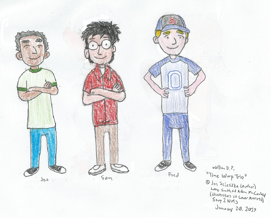 Joe Sam And Fred Time Warp Trio By Willm3luvtrains On Deviantart